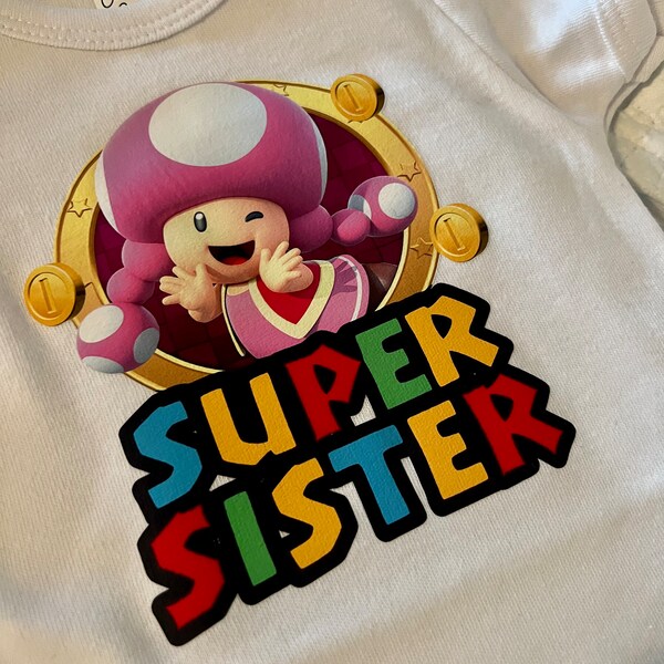 Super Mario Family Shirts, Custom Birthday Shirt Mario Bros, Different ...