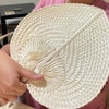 Hand Fans for Beach Wedding // Tropical Hand Fan Favors - Great for ...
