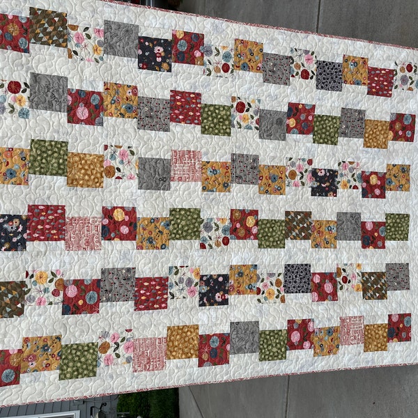 Charming Stacks Quilt Pattern: Beginner Friendly Charm Pack (PDF ...