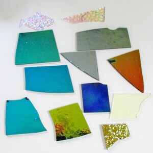 Digital Stained Glass Pattern for Download Feather 2 - Etsy