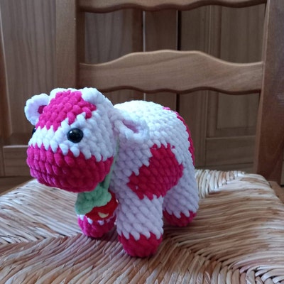 Crochet Cow Pineapple Cow Plushie Cow Plushie Crochet Cow - Etsy