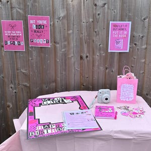 Mean Girls Party Sign the Carb Bar Instant Download Funny Printable ...