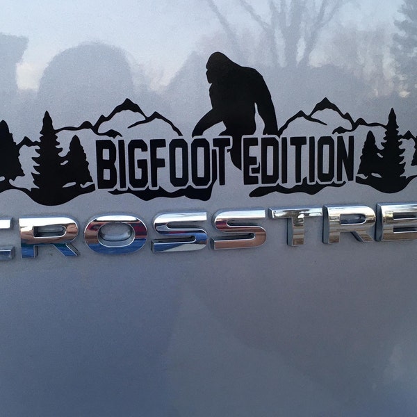 Bigfoot Edition Sub Cross Vinyl Decal Sticker Custom Made to Order Off ...