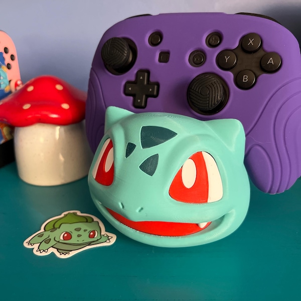 Bulbasaur Popular Anime Controller Stand / Gamepad Holder 3D Printed - Etsy