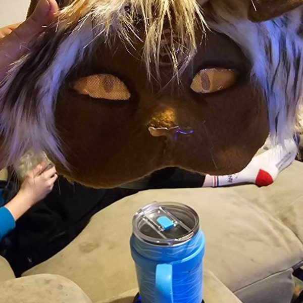 Siberian Tiger Therian Costume Mask - Etsy