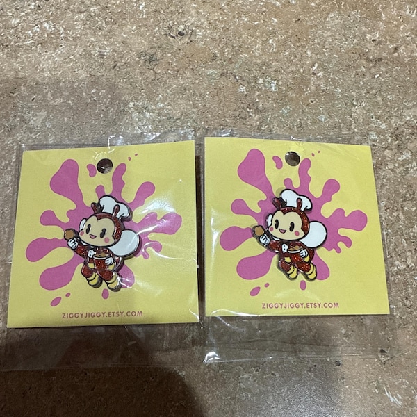 Cute Jollibee Fan Pin / Fast Food Mascot Design / Hard Enamel ...