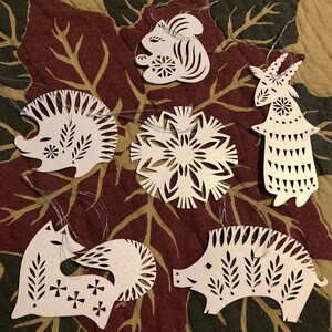 Paper Cut Artwork Original Hand Cut Illustration Tree of - Etsy