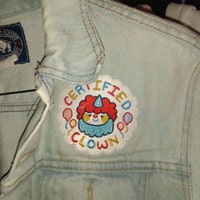 Certified Clown Patch - Etsy Canada