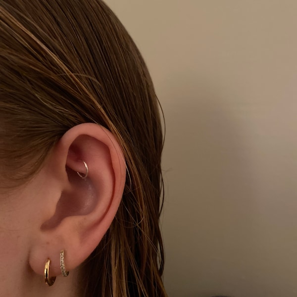 Rook Earring Gold - Rook Jewellery - Rook Piercing - Rook Ring - Rook ...