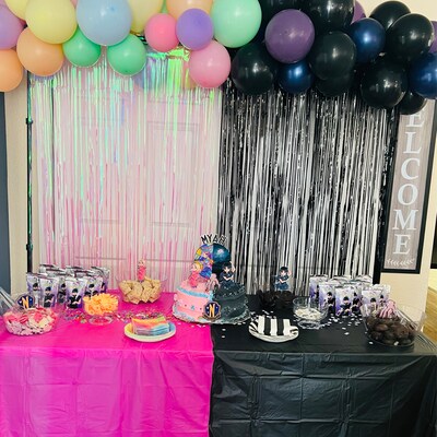 Wednesday Birthday Party Balloon Arch Party Balloon Garland Party ...