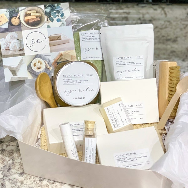 SPA GIFT, Birthday Spa Gift, Gift Basket for Mom, Birthday Gift for Her ...