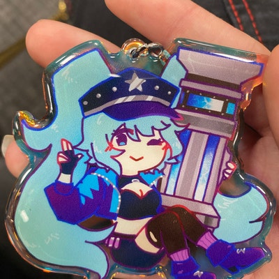 Stelle honkai Star Rail Protagonist in the Trash Can Holo Sticker ...