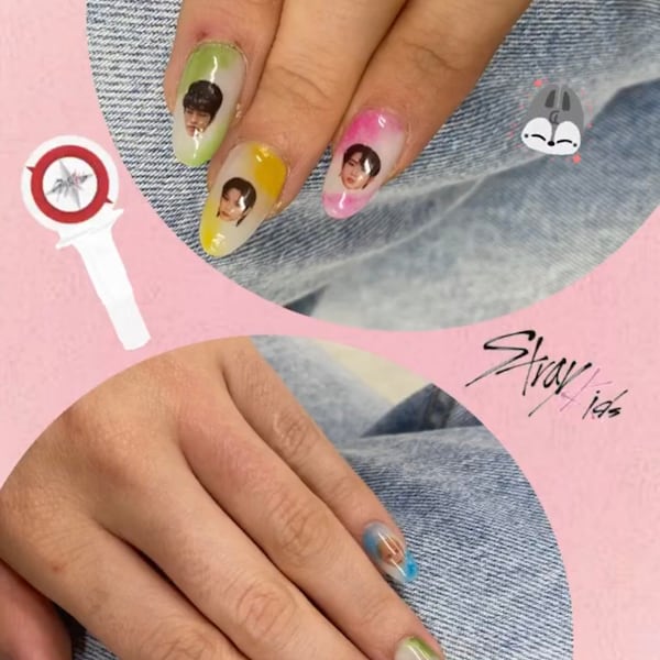 Stray Kids Maxident| Stray Kids Waterslide Nail Decals| SKZ Nail Art ...