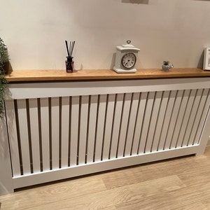 100% Solid Oak-top Radiator Covers - Etsy UK