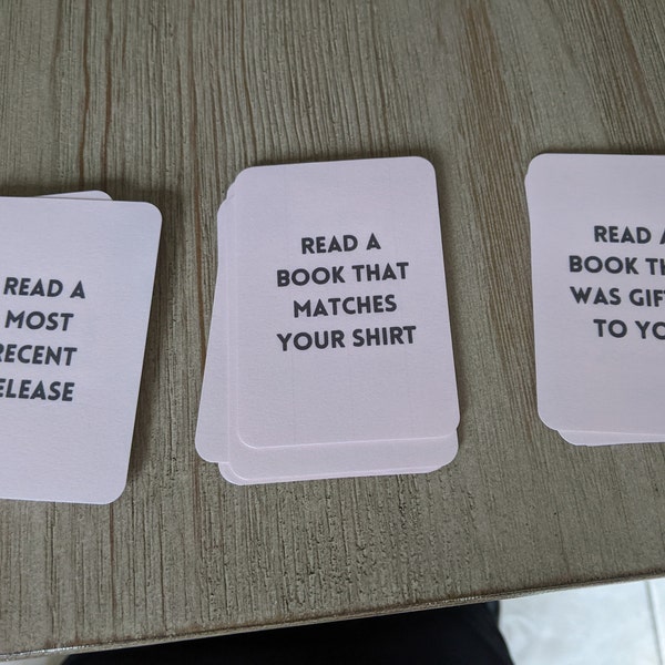 From Your Shelf TBR Cards Printable | to Be Read | What to Read Next ...