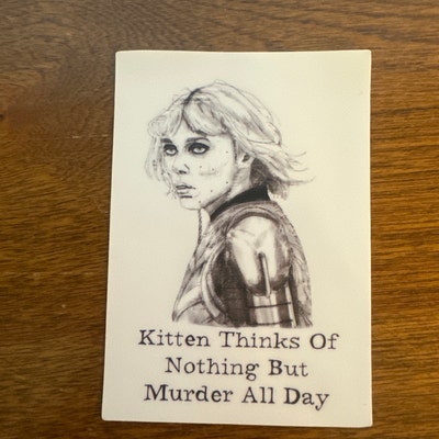 Samurai With Blue Eyes Sticker - Etsy