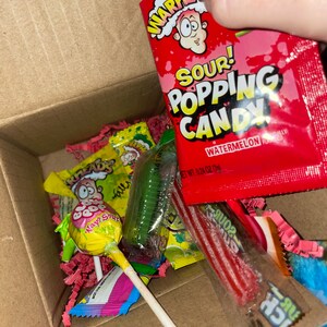 Pink & Purple Candy Gift Box With Popular Tik Tok Candies Over 2lbs of ...