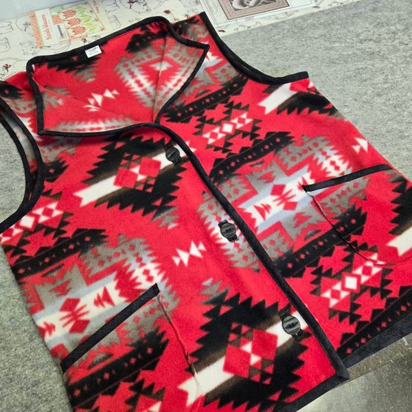 Vest PDF Sewing Pattern XS-S-M-L | Teddy Vest | Fall Women Vest Sewing ...