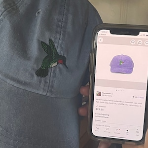 Bullfrog embroidered hat baseball cap toad wildlife frog | Etsy