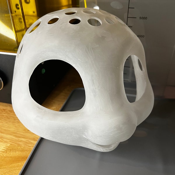 Kemono 3d-model STL Fursuit Head Base for 3d-printing | for Pla/petg ...