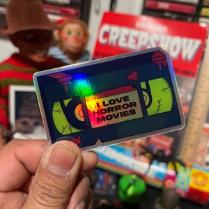 Horrorfilm Sticker VHS Sticker Horror-VHS-Kassette Horror Aufkleber ...