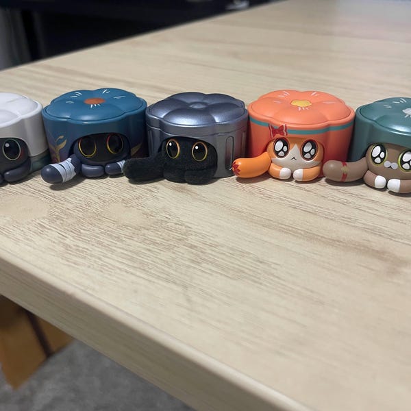 Official Honkai Star Rail Cat Cake Miniature 5 Random Pieces Kit, Kafka ...