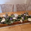 Centerpiece Tray Rustic Wooden Runner Tray Dining Table Centerpiece ...