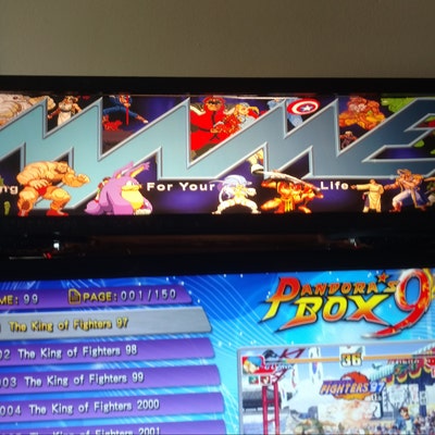 Mame Arcade Marquee for Reproduction Midway Bally - Etsy