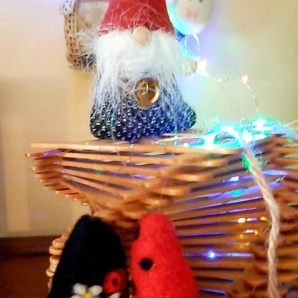 Mini Gonks, Felt Gnomes, Spring Dwarfs, Miniature Elfs, 3cm Tall ...