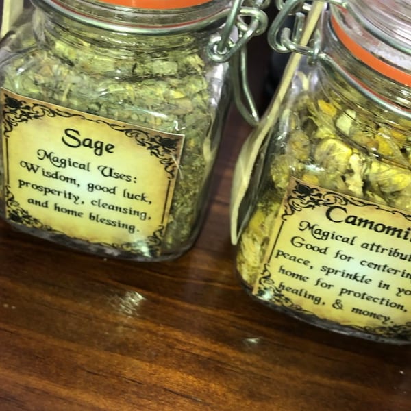 Sage Herb & Jar - Etsy