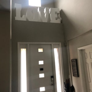 30 Tall Large LOVE Table Base Foam Letters 8 Deep Letters Wedding ...