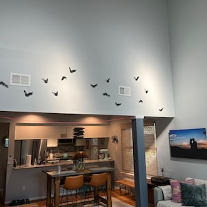 Bird Wall Art, Brass 14 Pieces, Black, Metal, Copper, Steel Birds, Wall ...