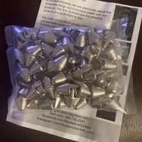 7mm Tall Silver Cone Spikes. Single Spike With Screw. Studsandspikes ...