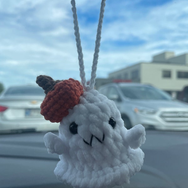 Ghost Car Accessories Halloween Car Decor Cute Ghost Couple Rear View ...