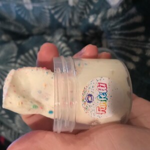 Toasted Marshmallow Memory Foam Scented Fluffy Slime W/ Kawaii - Etsy