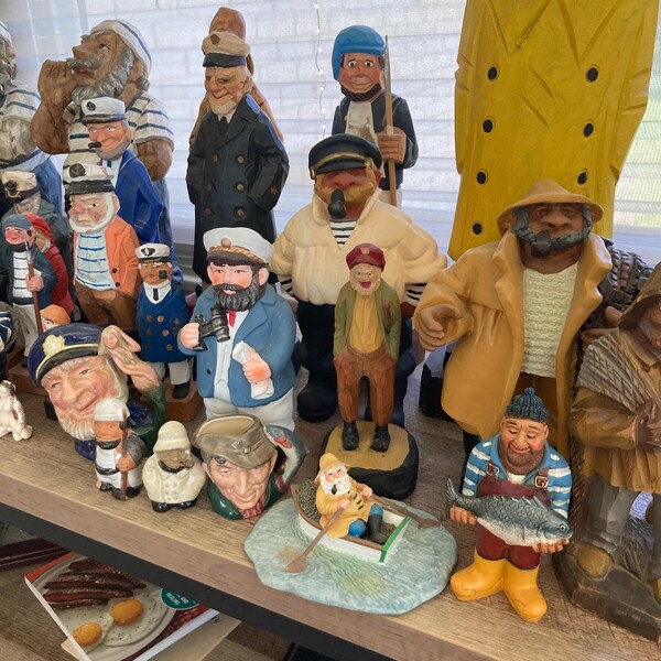 60s Design House Smock Open Back Apron, Artist's Smock or Retro Apron ...