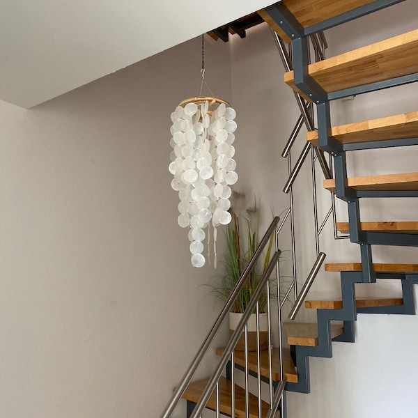 Capiz Shell Mobile / Capiz Shell Wind Chime / Perfect Gift for Her ...