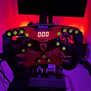 Fanatec Rally Module 10mm Stickers for Various Simulator Wheel/button ...