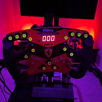 Fanatec Rally Module 10mm Stickers for Various Simulator Wheel/button ...