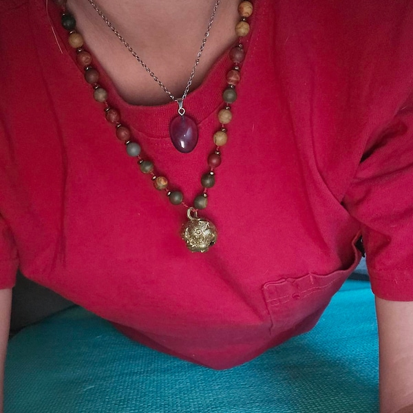 Large Brass Dorje Vajra Amulet, Tantric Buddhism Powerful Tool, Dorje ...