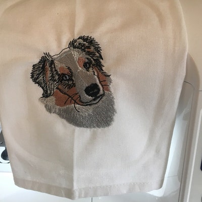 Australian Shepherd Machine Embroidery Design, Embroidery Designs ...