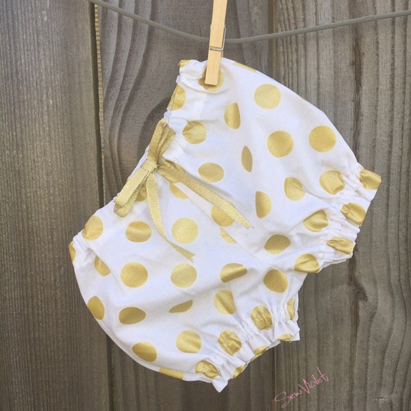 Glitz - Quarter Dot Pearlized Gold - 100% Cotton Print Metallic From ...