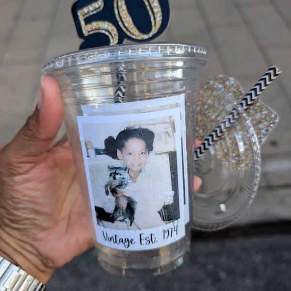 Custom Plastic Cups, Personalized Party Cups, Create Your Own Text ...