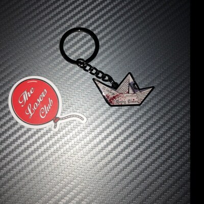 SS Georgie Blood Spattered Keychain - Etsy