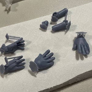 DIGITAL .STL Additional Sheepy Parts With Jointed Ears and Hooves for ...