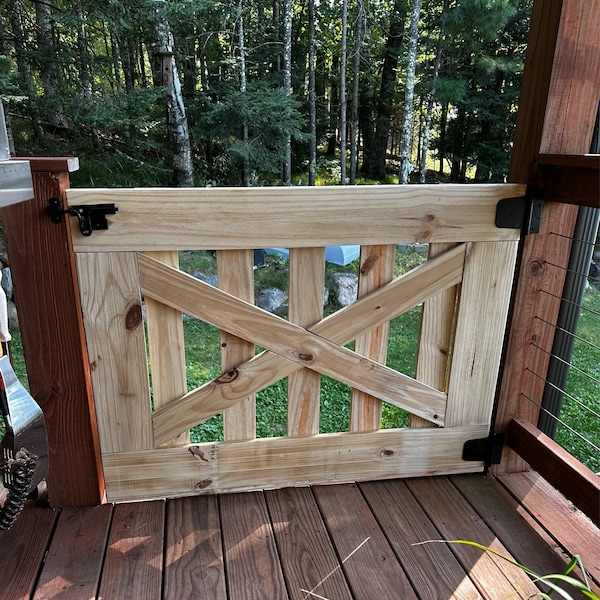 Baby or Animal Gate for Unusual Areas - Etsy
