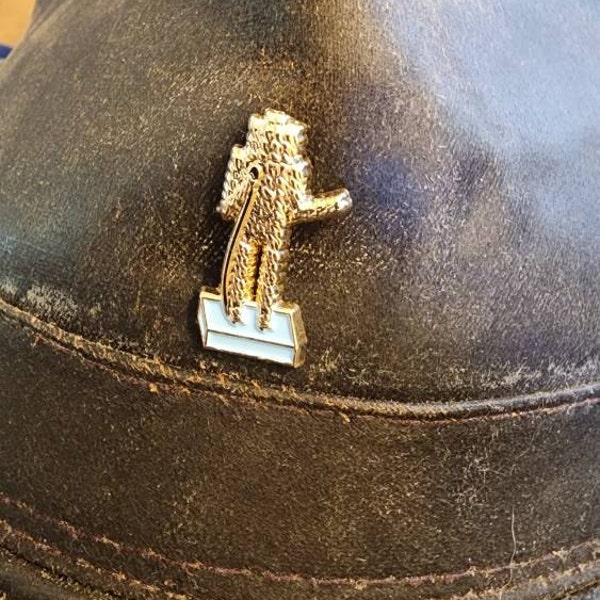 Snake Oil Enamel Pin, Star Bottle Charcoal Grey Pearl Shimmer 1.25 Hard ...