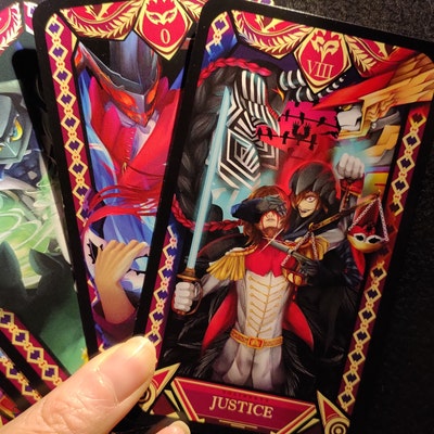 Persona 5 Custom Tarot Cards - Etsy