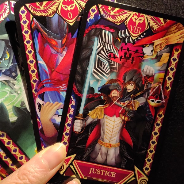 Persona 5 Custom Tarot Cards - Etsy