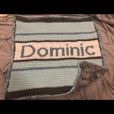 Betty Boop Graph Crochet Pattern Graph and Written Afghan Crochet ...